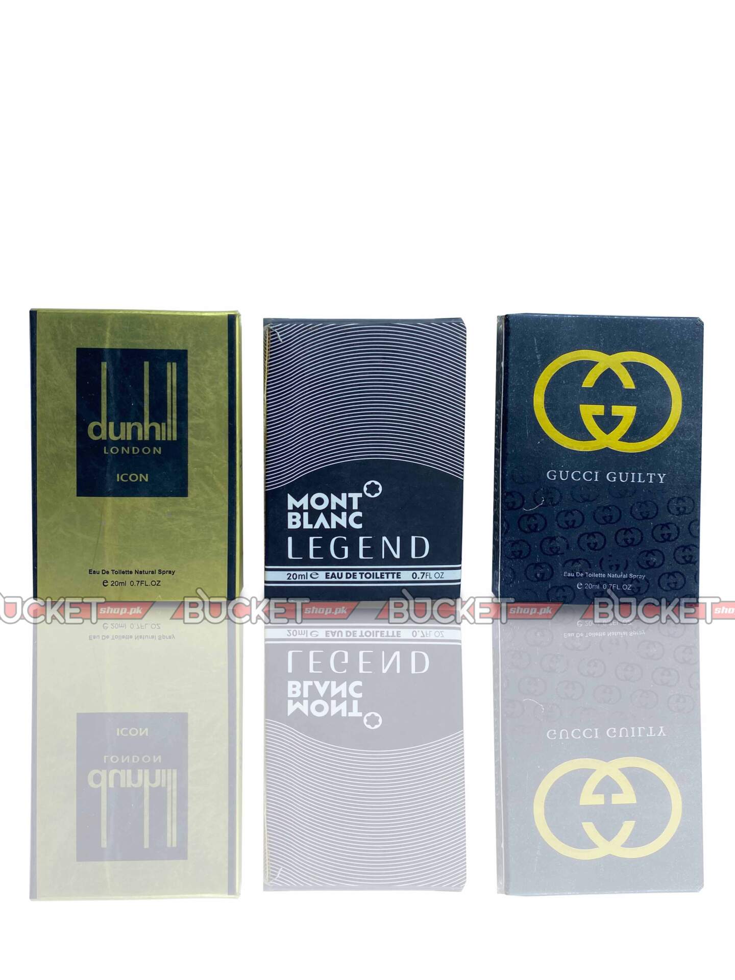 3 Testers | Dunhill Icon | Montblanc Legend | Gucci Guilty | Bucket Shop Pk