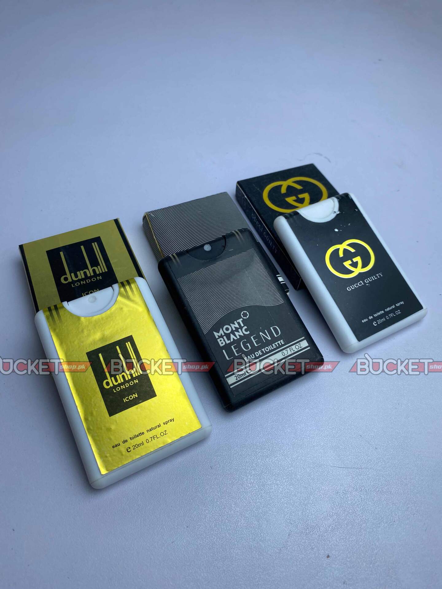 3 Testers | Dunhill Icon | Montblanc Legend | Gucci Guilty | Bucket Shop Pk