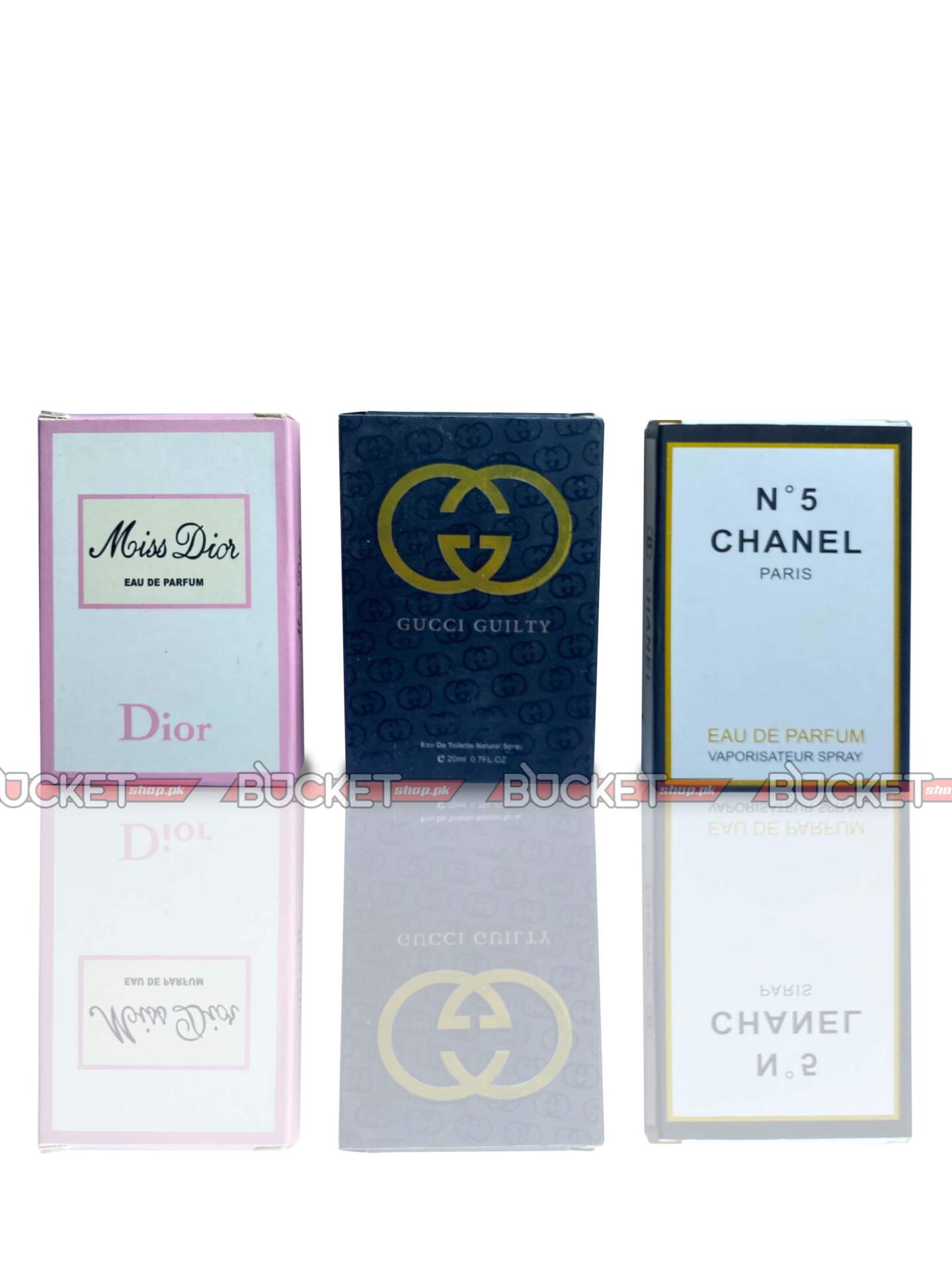 3 Testers | Miss Dior | Gucci Guilty | Chanel N5 | Bucket Shop Pk
